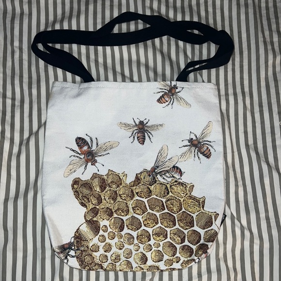 Bags | New Tote Bag With Bees Honey Honeycomb | Poshmark